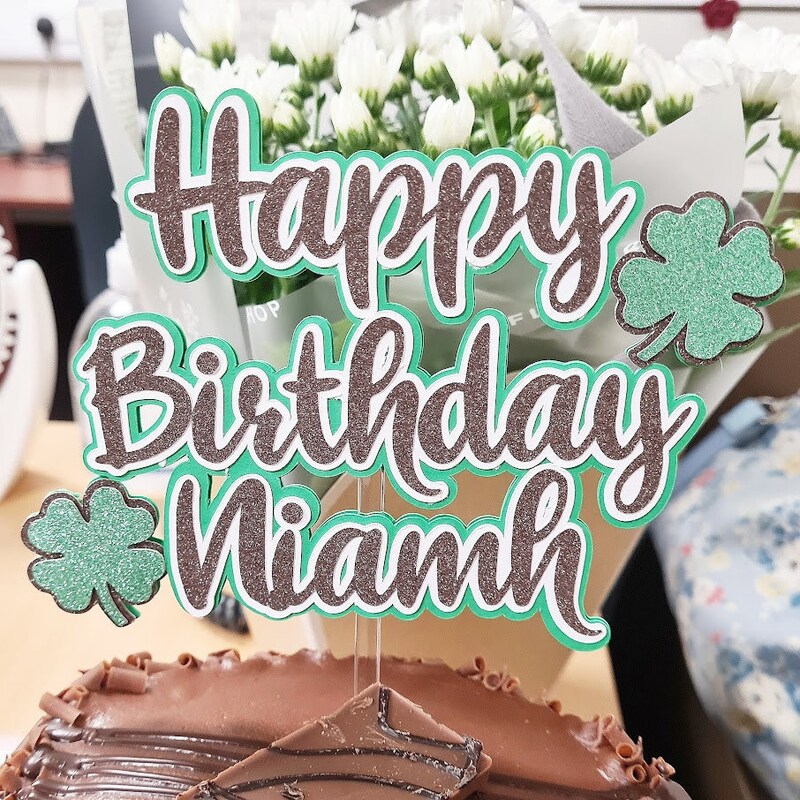 Irish Cake Topper - Etsy UK