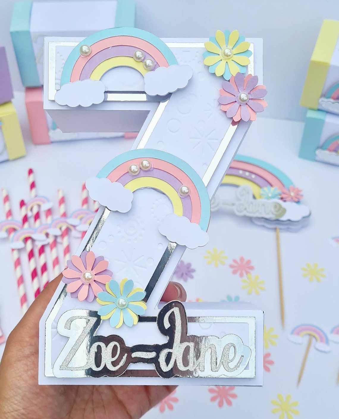 3D Letter Customised Letters 3D Box Letters Personalised | Etsy