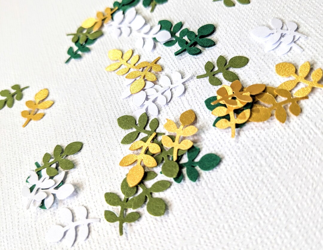 Leaf Confetti Leaves Leaf Themed Party Decor Leaf Party Decor ...