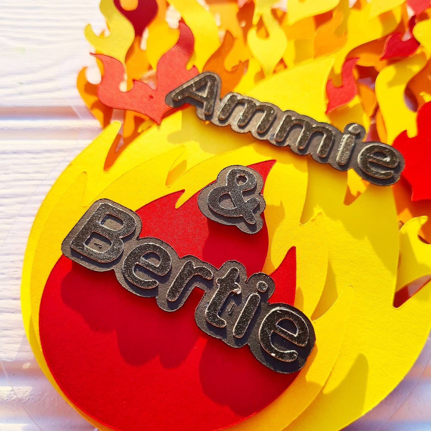 Flame Cake Topper Fire Cake Topper Flame Cake Topper - Etsy