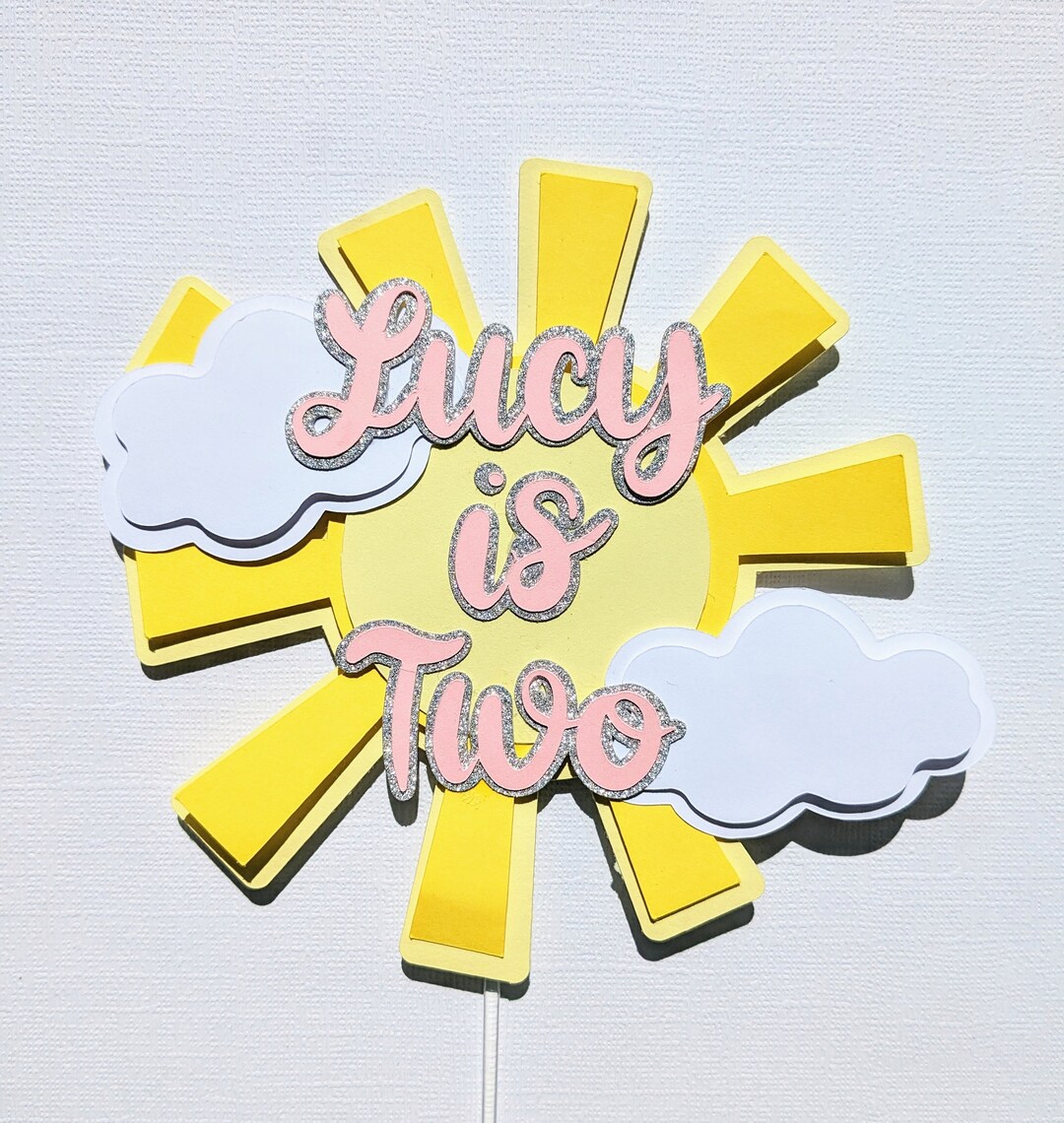 Sunshine Cake Topper Sunshine Cake Toppers Sunshine Toppers Sunshine ...