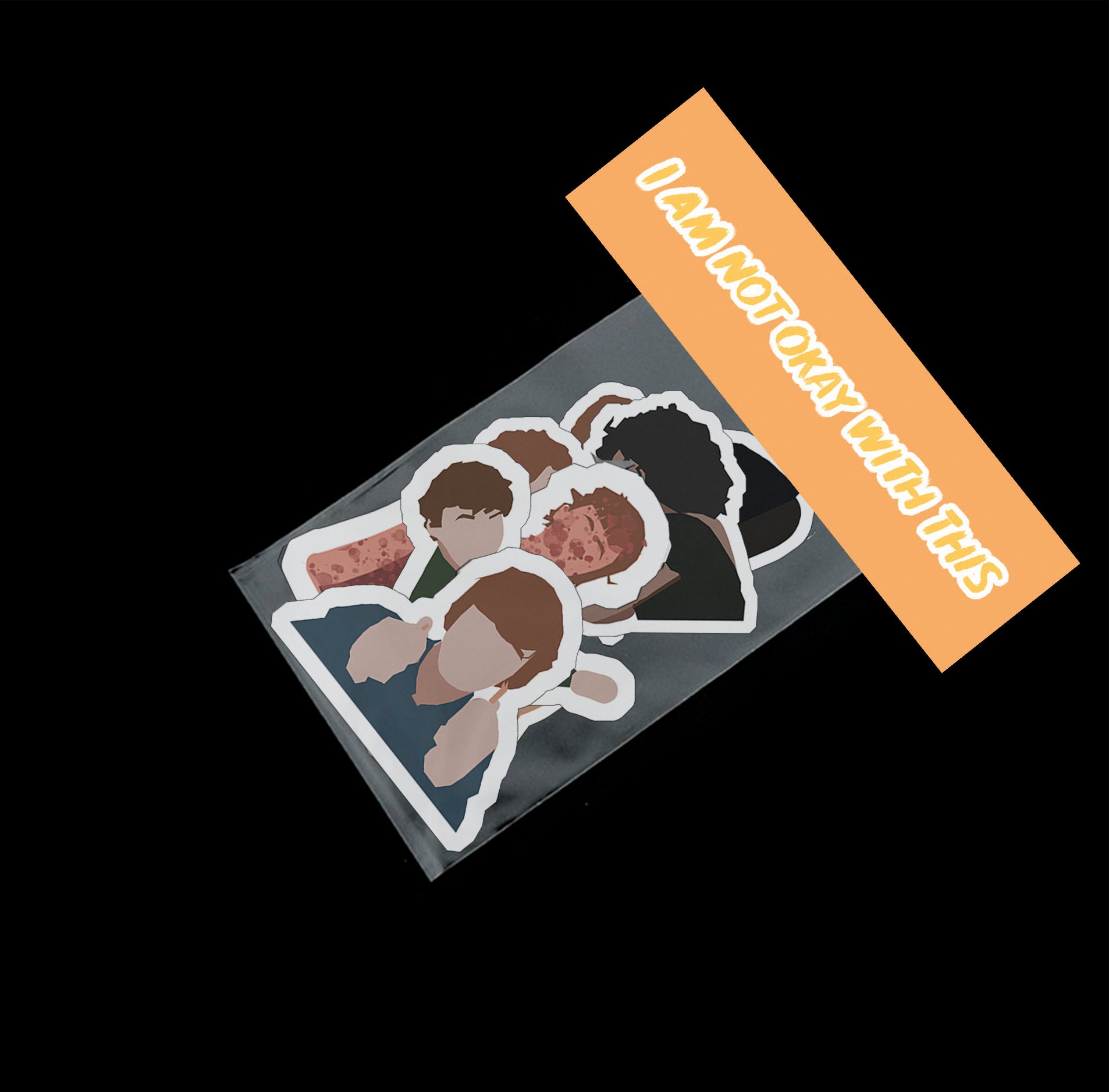 I Am Not Okay With This Sticker Pack - Etsy