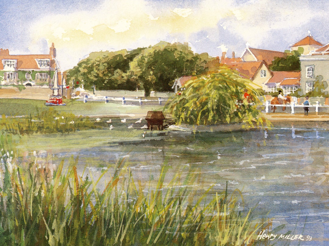 Rottingdean, Sussex, Limited Edition Print, Greeting Card , Unique Gift ...