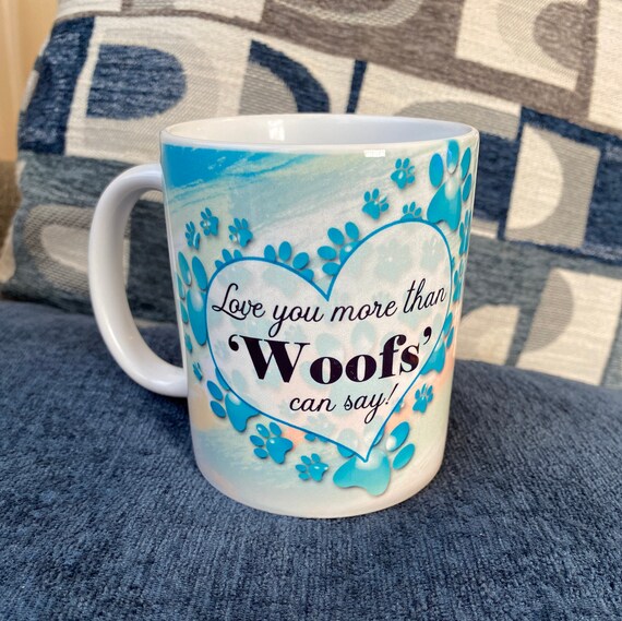 I woof You Personalized Mug | Etsy