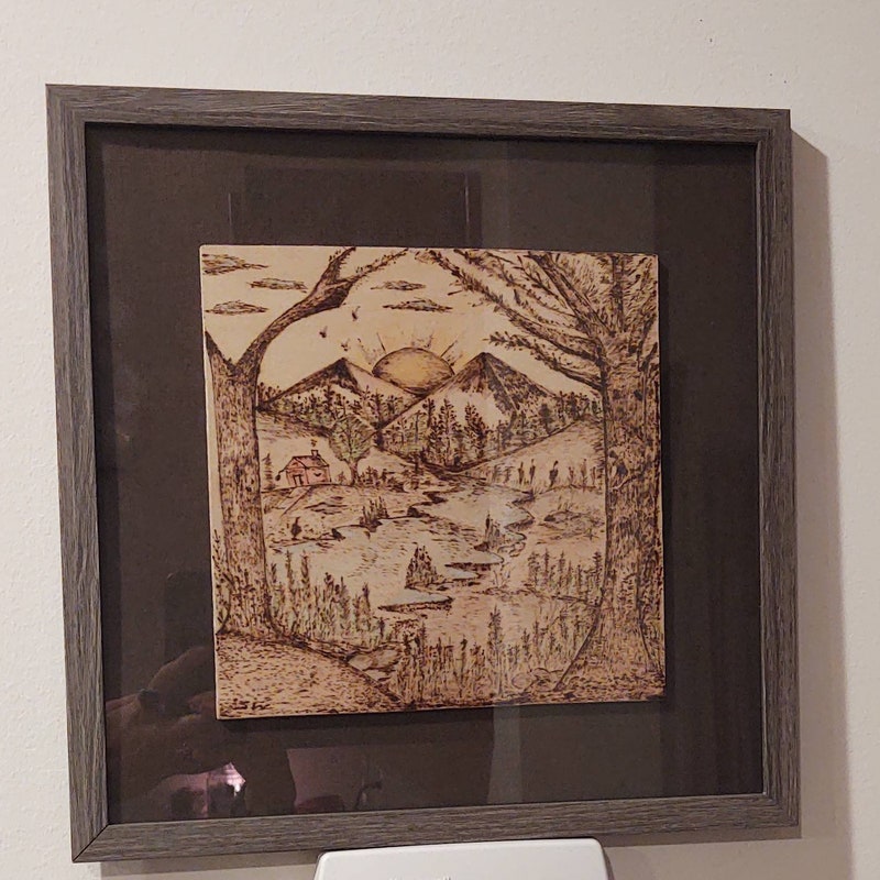 Pyrography Art - Etsy