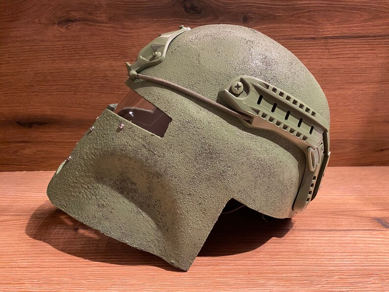 Boba Fett Style Ballistic Military Helmet Level 3A - Etsy