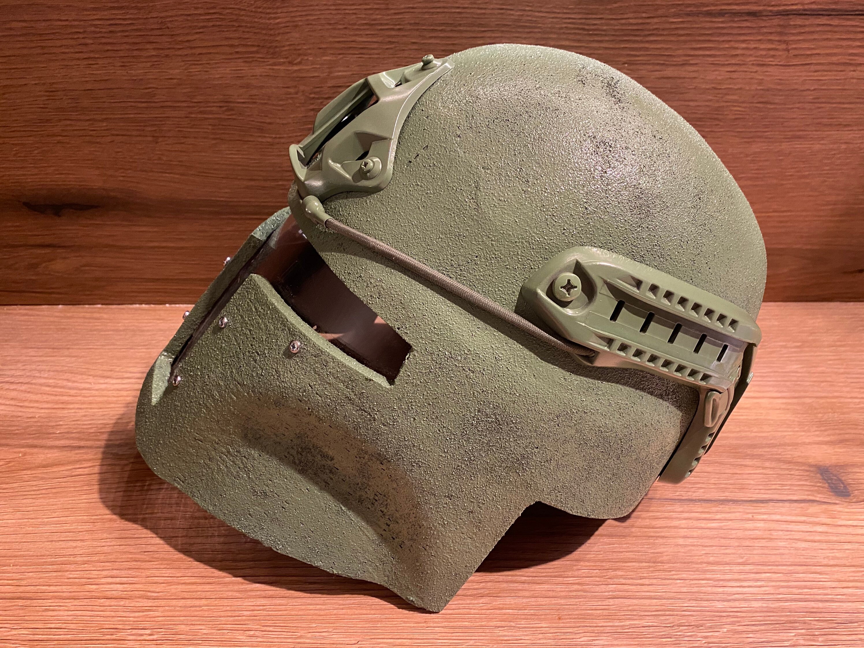 Boba Fett Style Ballistic Military Helmet Level 3A - Etsy