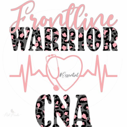 Frontline Warrior essential CNA Sublimation PNG Design - Etsy