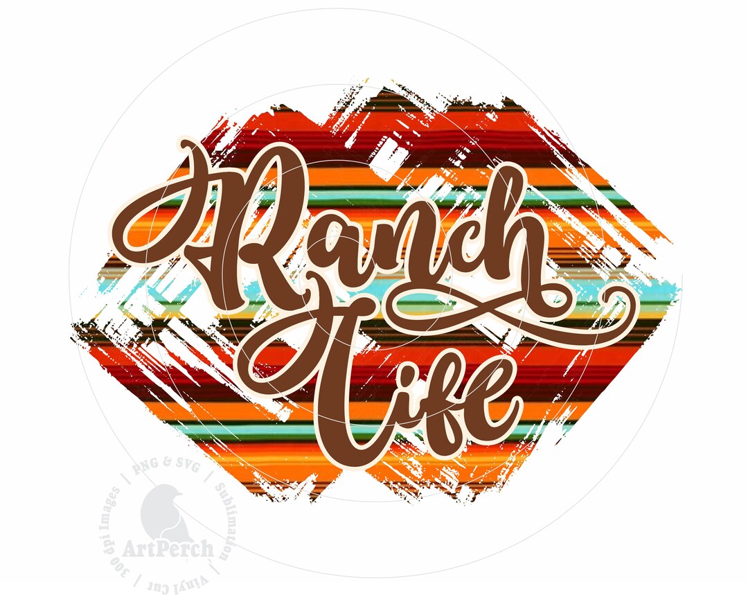 Ranch PNG Ranch Life Sublimation Design Western Shirt - Etsy