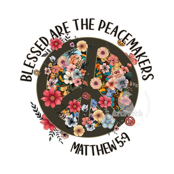 Blessed Are the Peacemakers Sign - Etsy