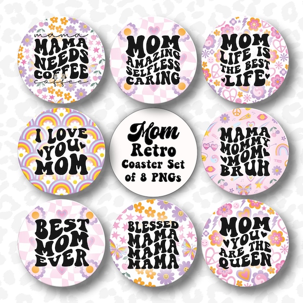 Retro Car Coaster Svg - Etsy