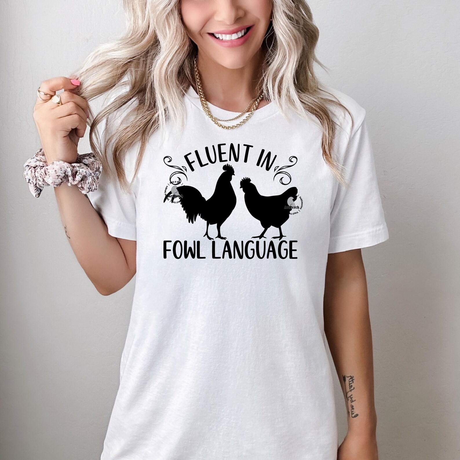 Fowl Language PNG, Chicken PNG, Rooster PNG, Farm Shirt Design ...