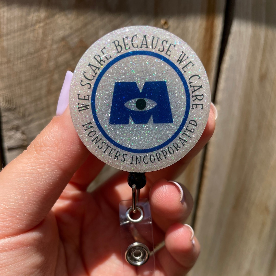 Monsters Badge Reel - Etsy