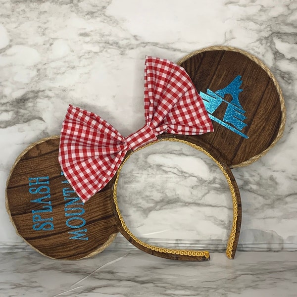 Splash Mountain Minnie Ears - Etsy