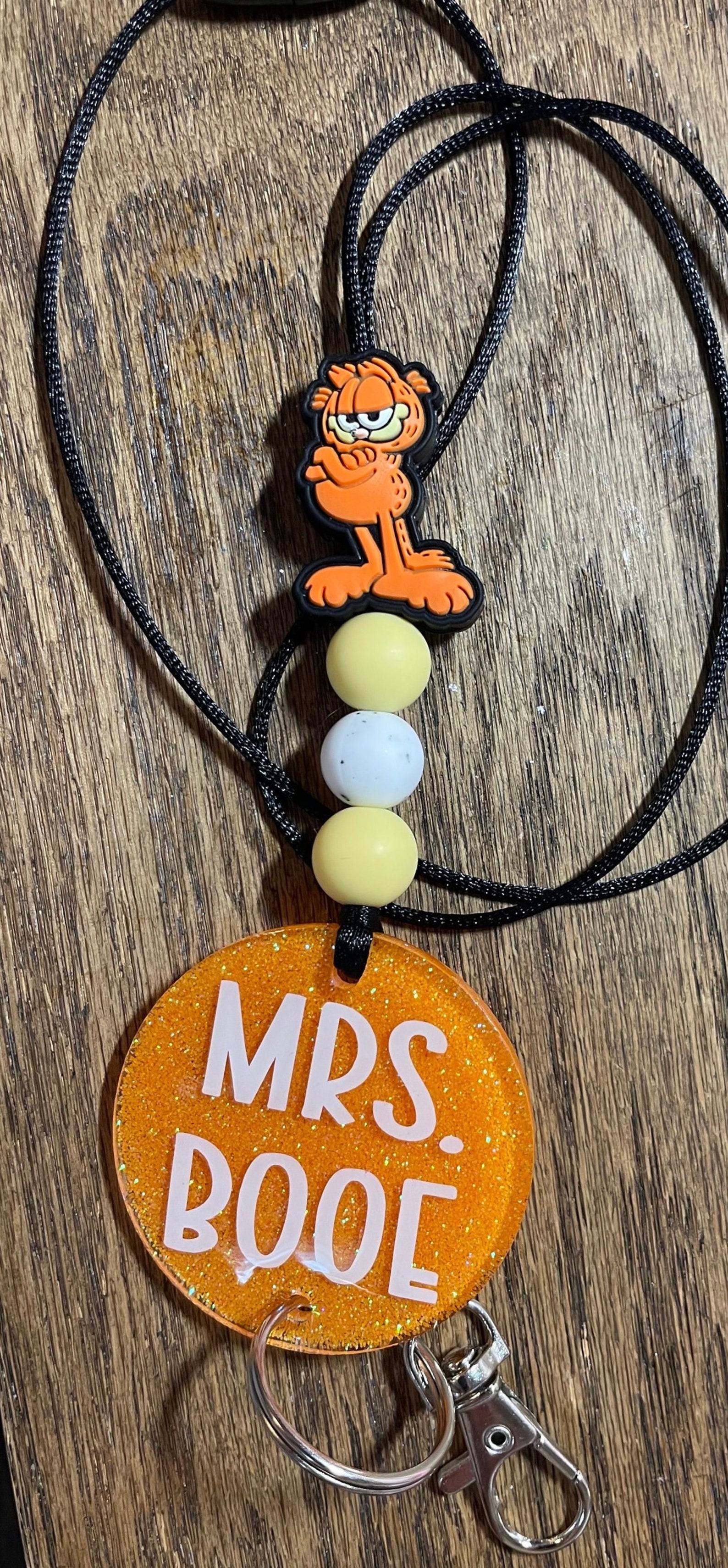 Orange Cat Lanyard - Etsy