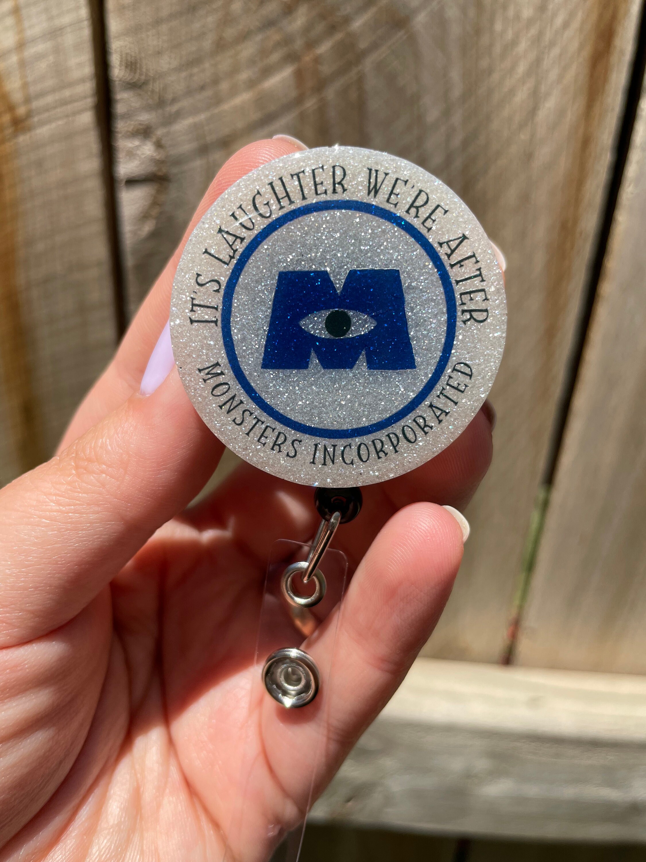 Monsters Badge Reel - Etsy