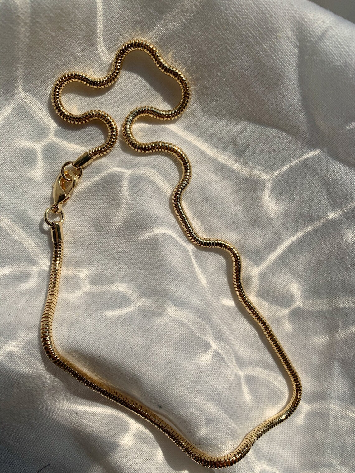 The Omega Chain Set Layered Double Dainty Chains Coin - Etsy