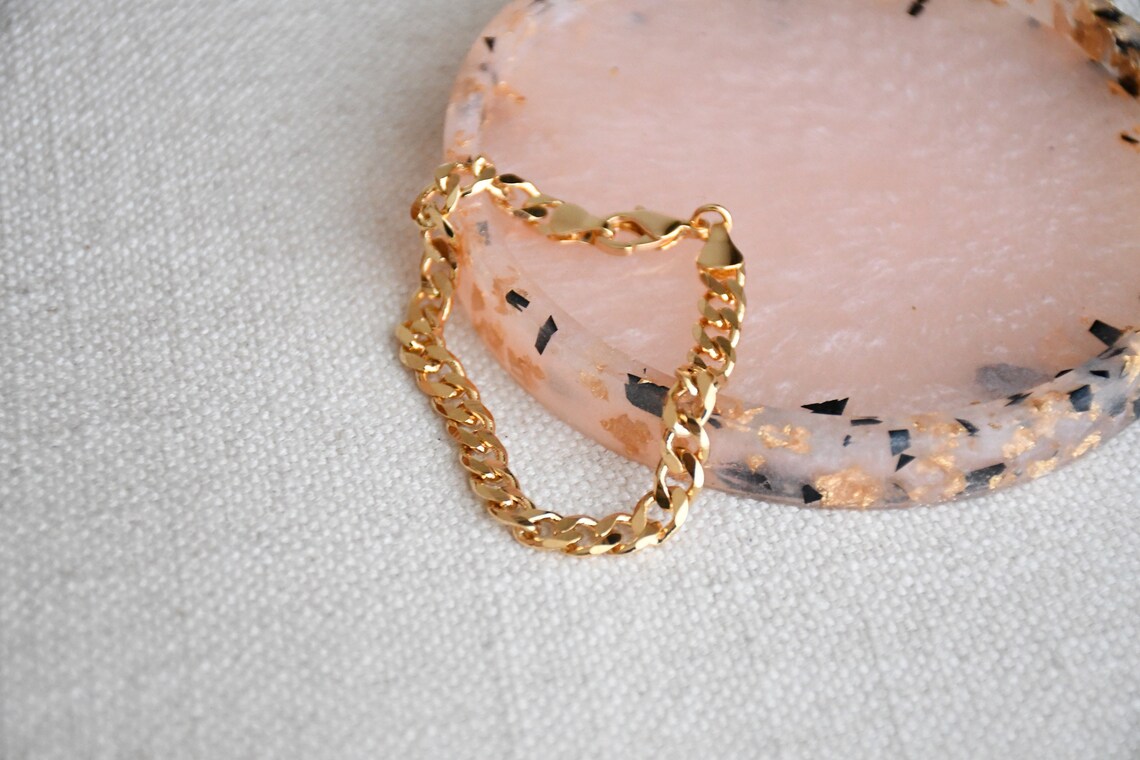 Gold Bracelet Gold Cuba Bracelet Skinny Rope Bracelets - Etsy