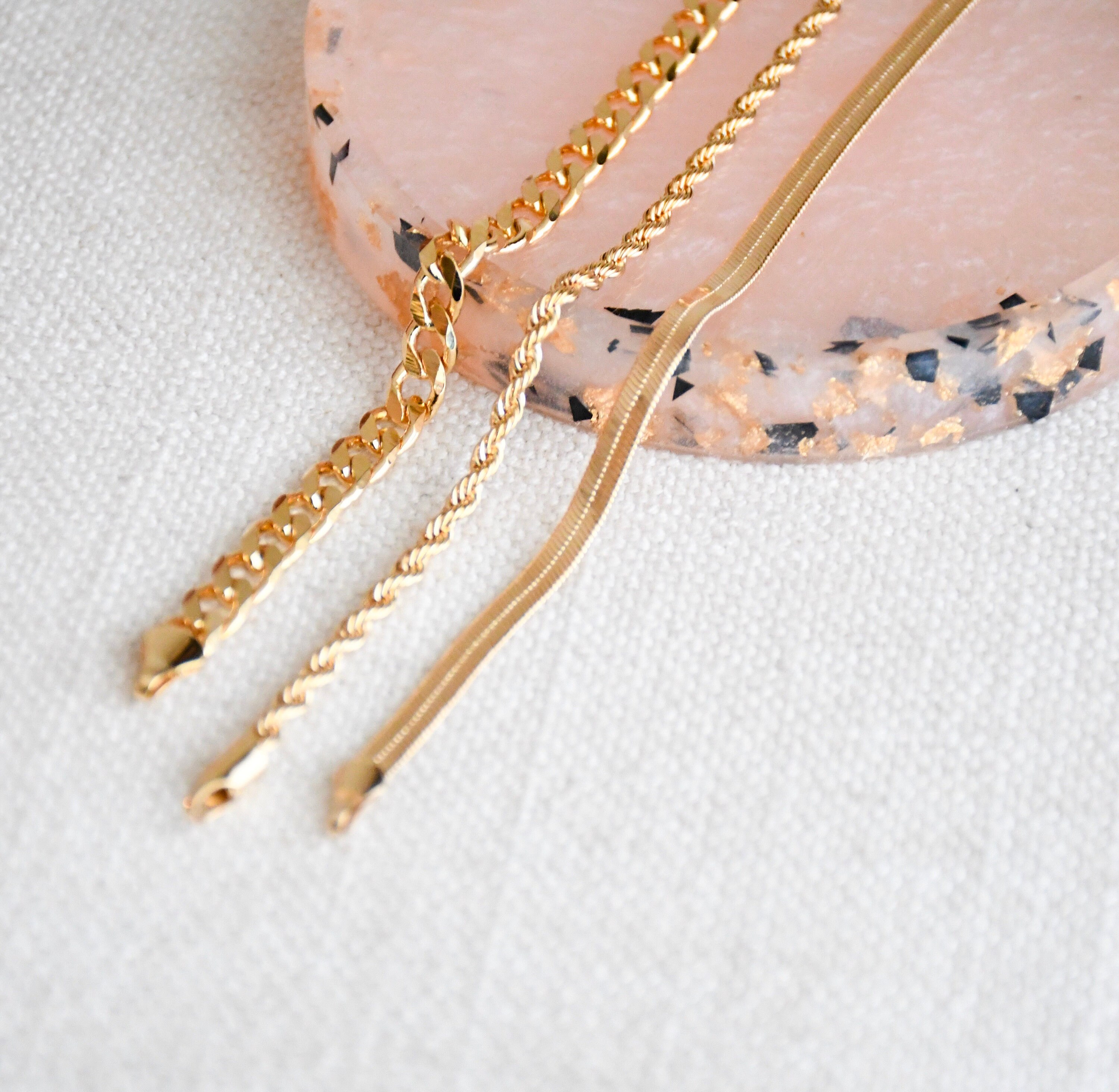 Gold Rope Bracelet Skinny Rope Bracelets 3mm Gold Rope | Etsy