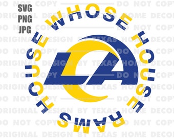 Los Angeles Rams Png | Etsy