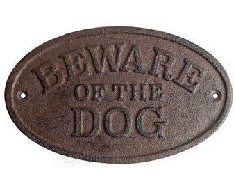 Dog Fence Sign | Etsy