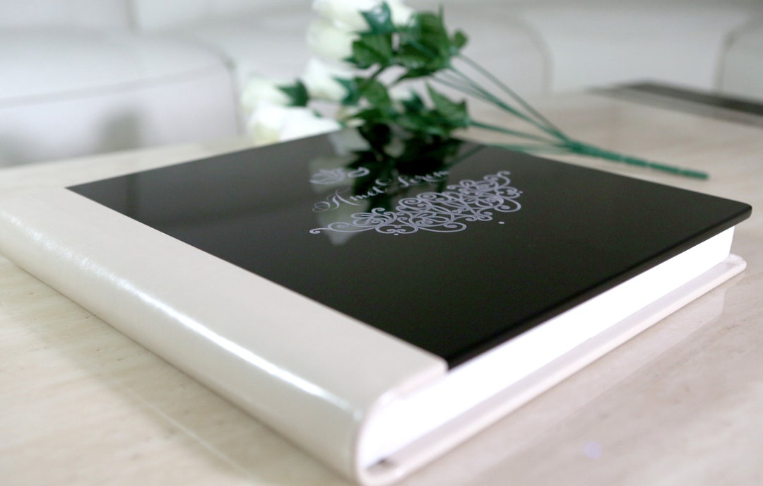 Personalized Acrylic Wedding Photo Album, - Etsy