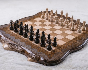 Mountain Chess Set - Etsy