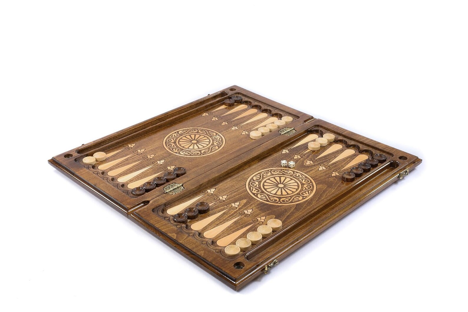 Wooden Handmade Backgammon Board Peafowl Professional Hand | Etsy