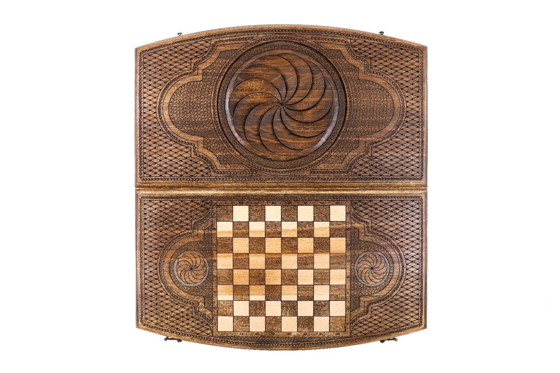 Handmade Wooden Backgammon Armenian Eternity Sign Treated - Etsy