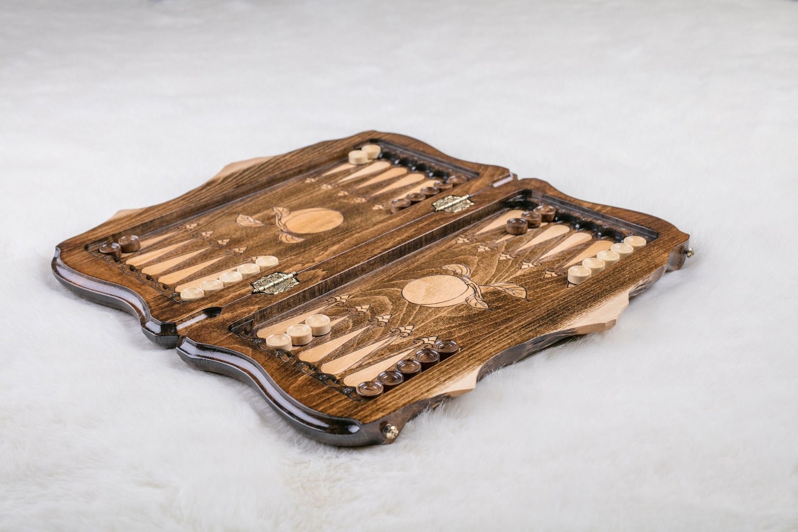 Armenian Handmade Wooden Backgammon Coat of Arms of Armenia - Etsy