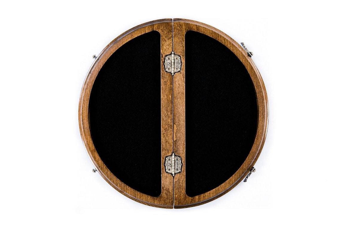 Handmade Wooden Chess Board Set Circle Style - Etsy