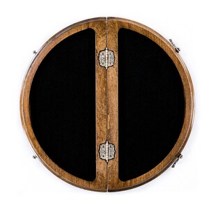 Handmade Wooden Chess Board Set - Circle Style - Etsy