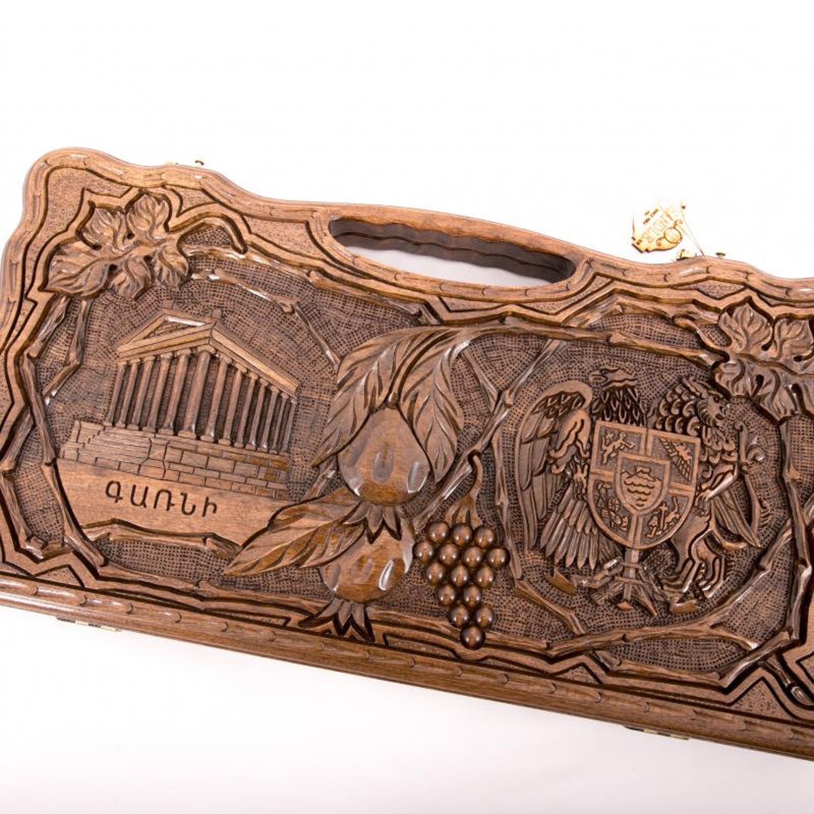 Armenian Handmade Wooden Backgammon Armenian History nardi - Etsy