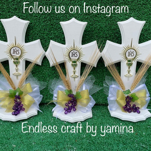 First Holy Communion Girl Centerpiece Centerpiece - Etsy