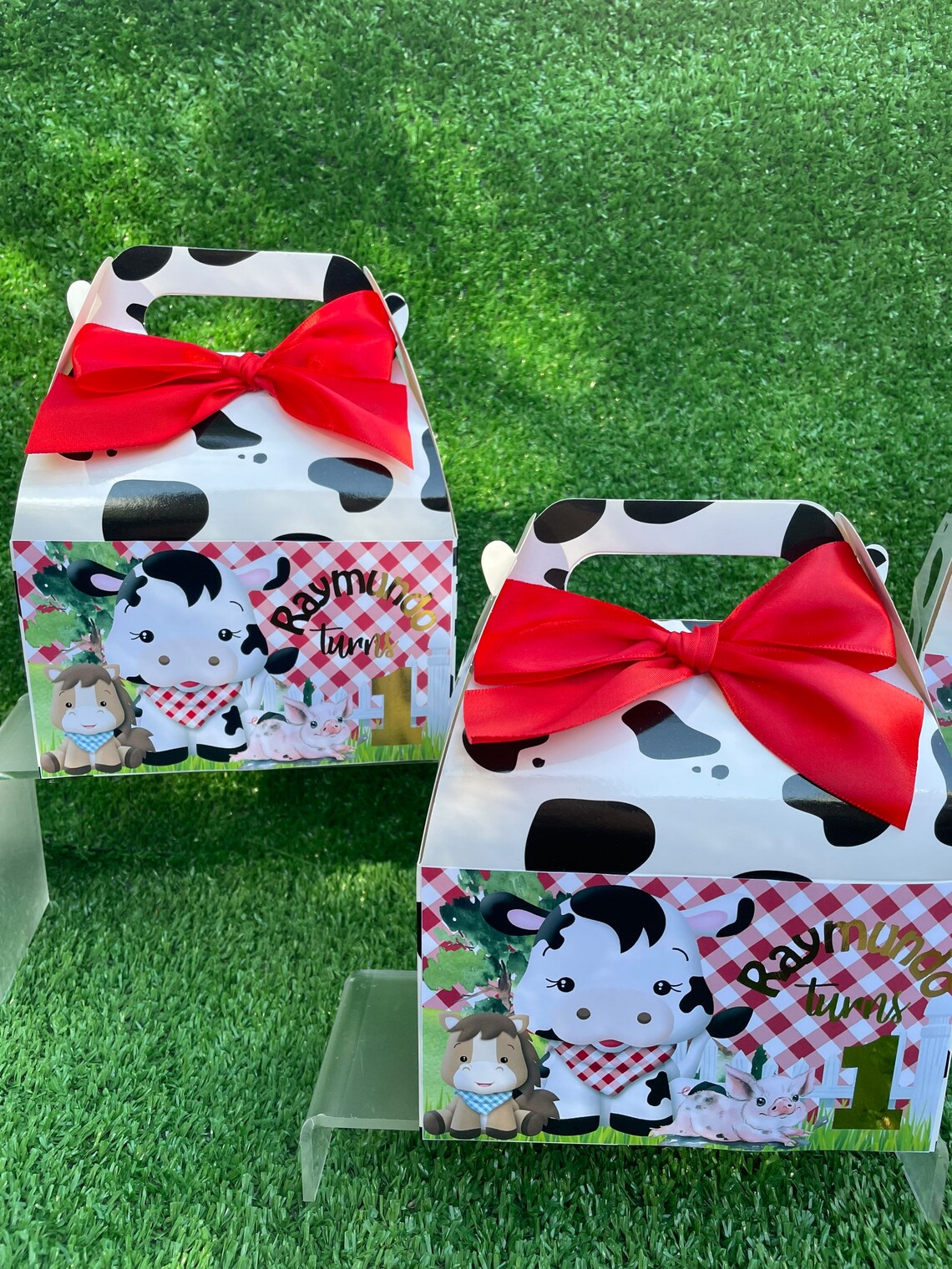Little Cow Favor Gabble Box Any Theme Can Be Done. - Etsy