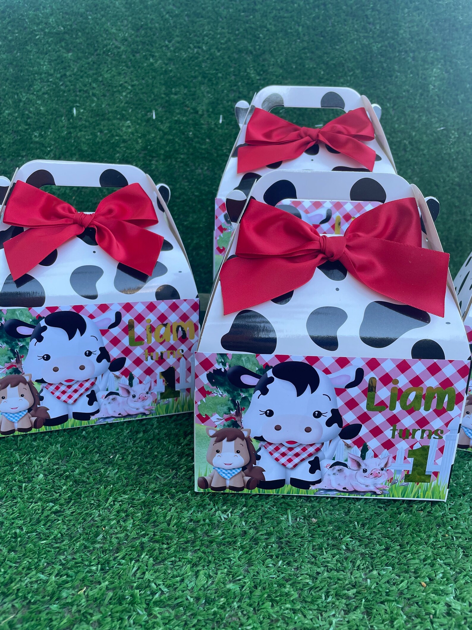 Little Cow, Favor Gabble Box, Any Theme Can Be Done. - Etsy