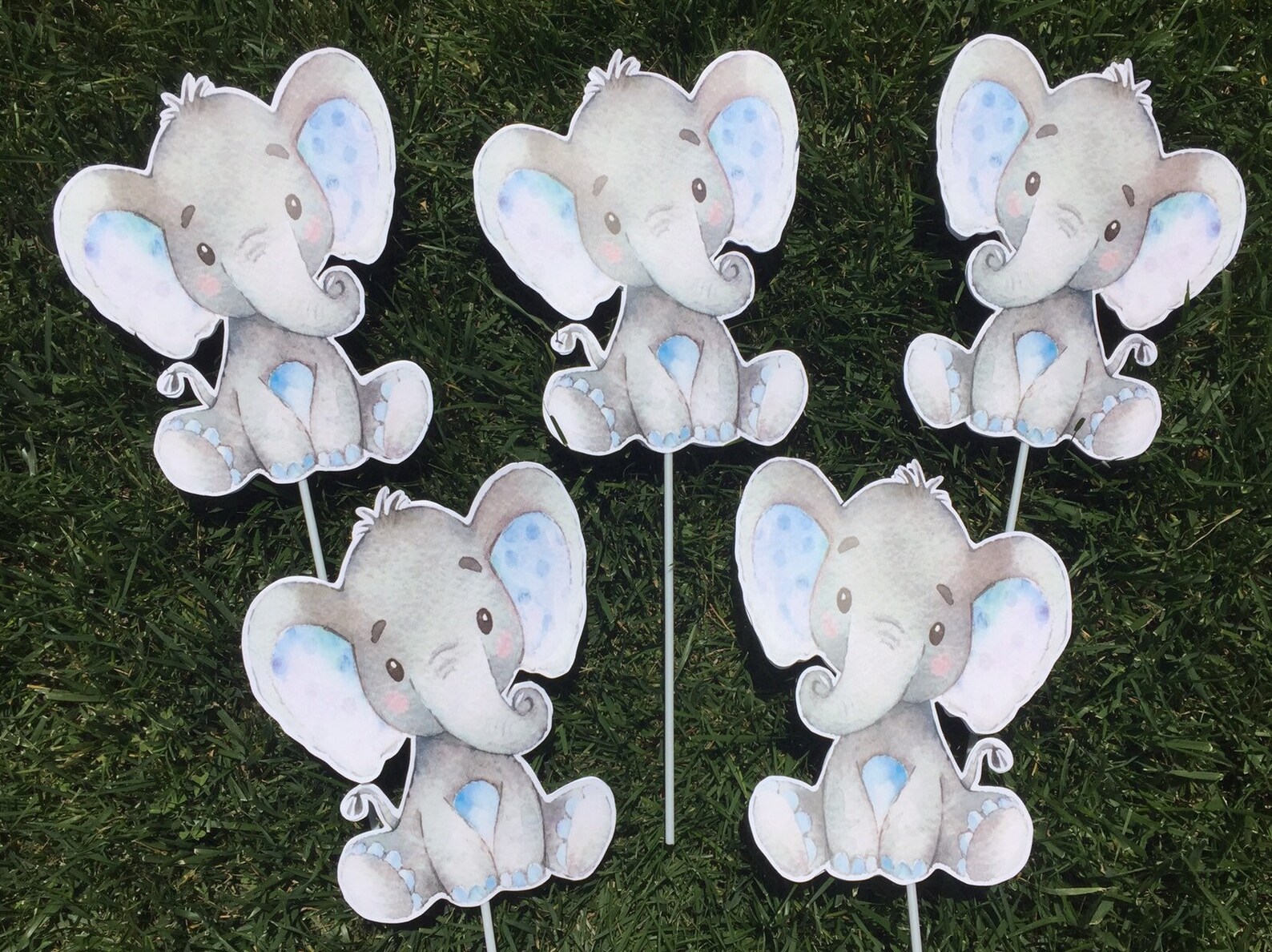 Elephant Decorative Stick Girl or Boy. | Etsy