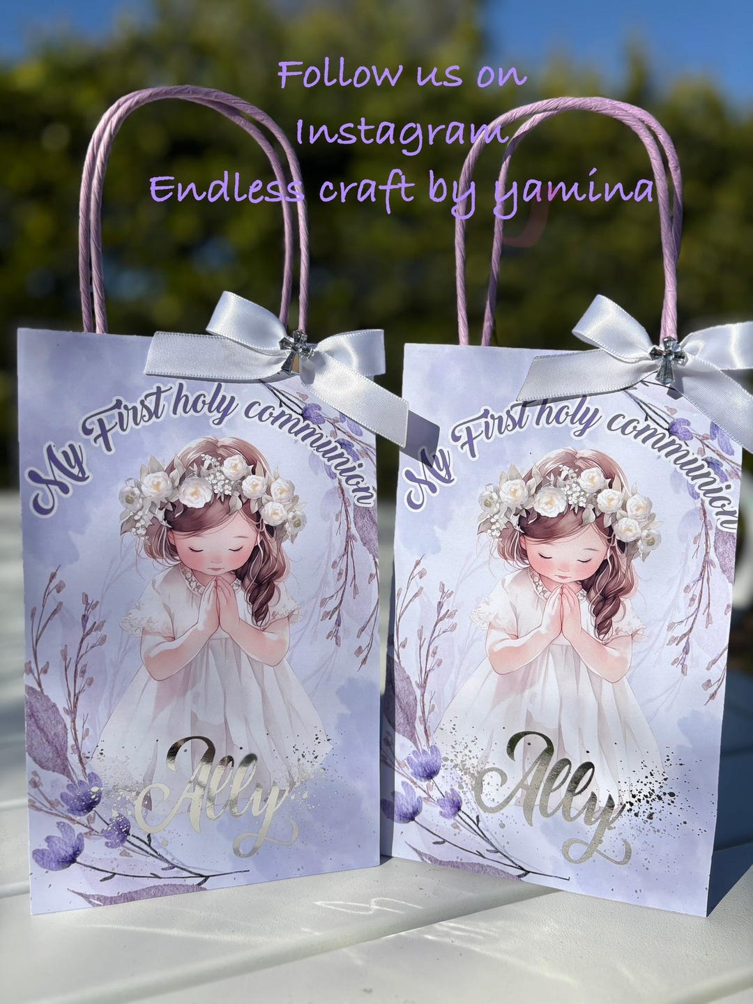First Holy Communion Favors Bags Any Theme Can Be Done - Etsy