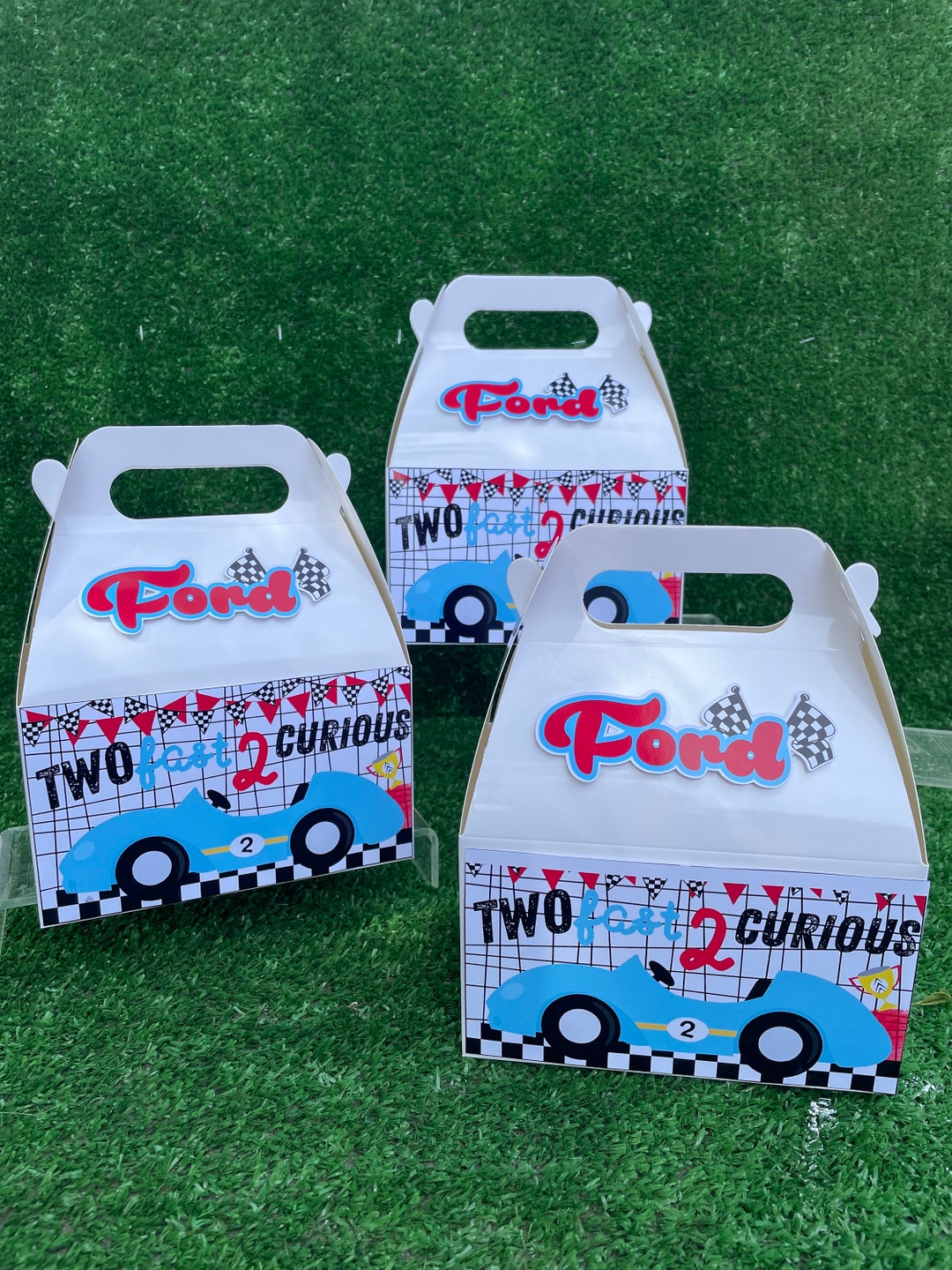 Car Vintage Blue Gabble Box ;candy Box, Favor Gabble Box Any Theme Can ...