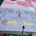 Baptism Gabble Box With Shiny Letters Any Theme Can Be Done. - Etsy