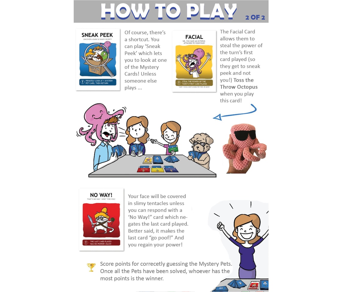 Shady Pets, Card Games, Board Games, Fun, Gifts, Birthday Gifts, Adult ...