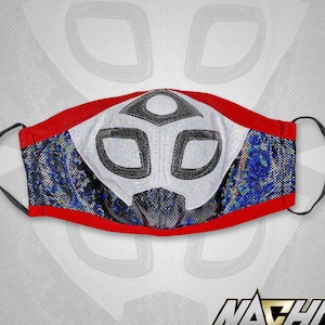 Octagon Luchador Face Cover - Etsy