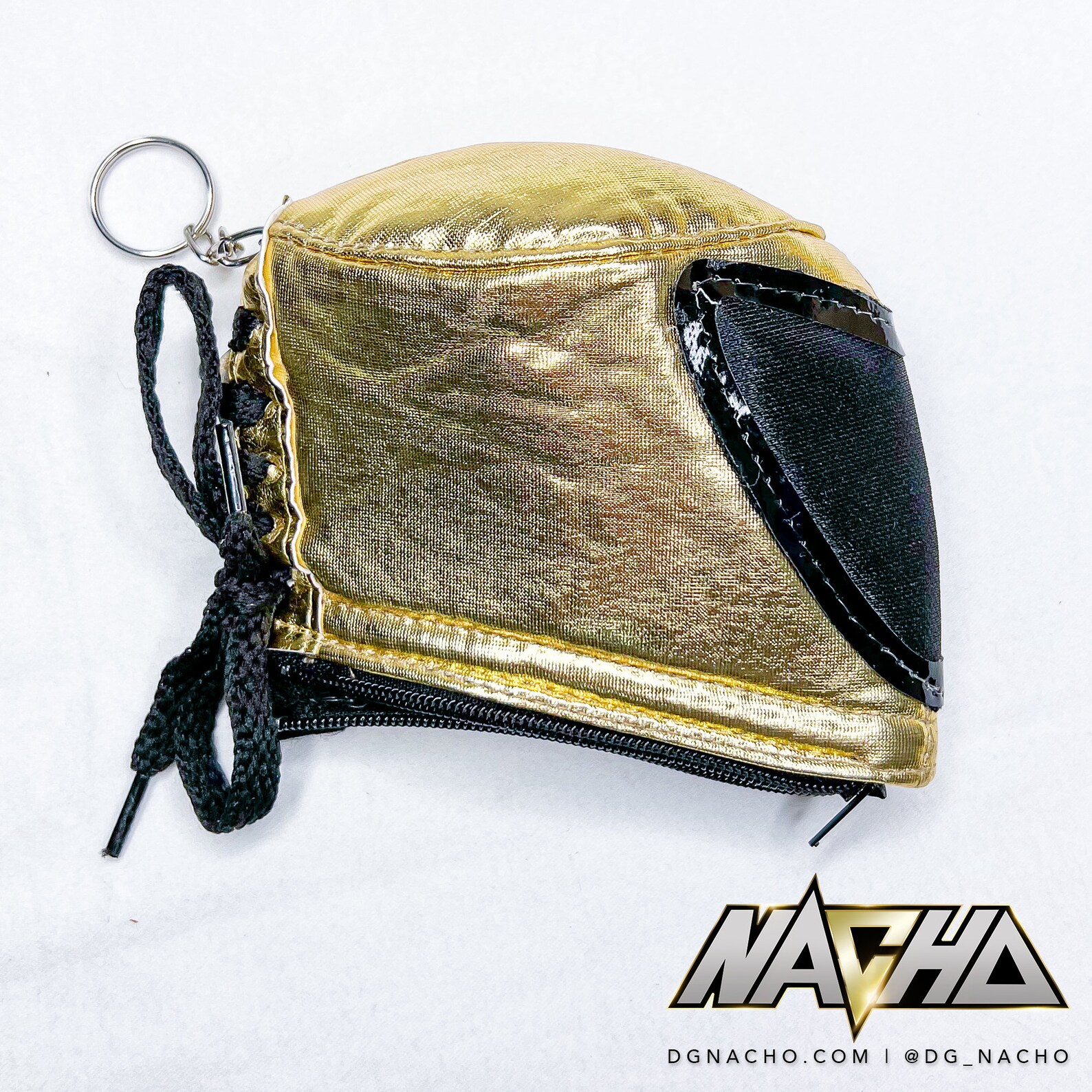 Small Tinieblas Luchador Mask Keychain Coin Purse Pouch With - Etsy