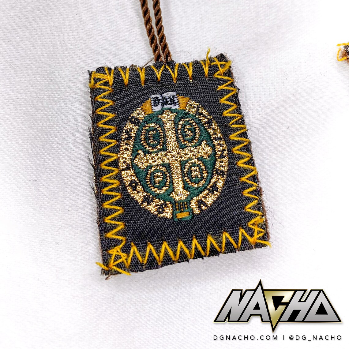 Escapulario De San Benito / Scapular of St. Benedict Necklace - Etsy
