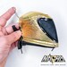 Small Tinieblas Luchador Mask Keychain Coin Purse Pouch With - Etsy
