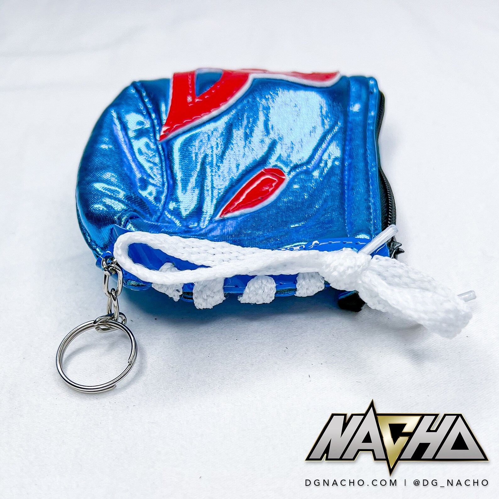 Small Nacho Libre Luchador Wrestler Mask Keychain Coin Purse | Etsy