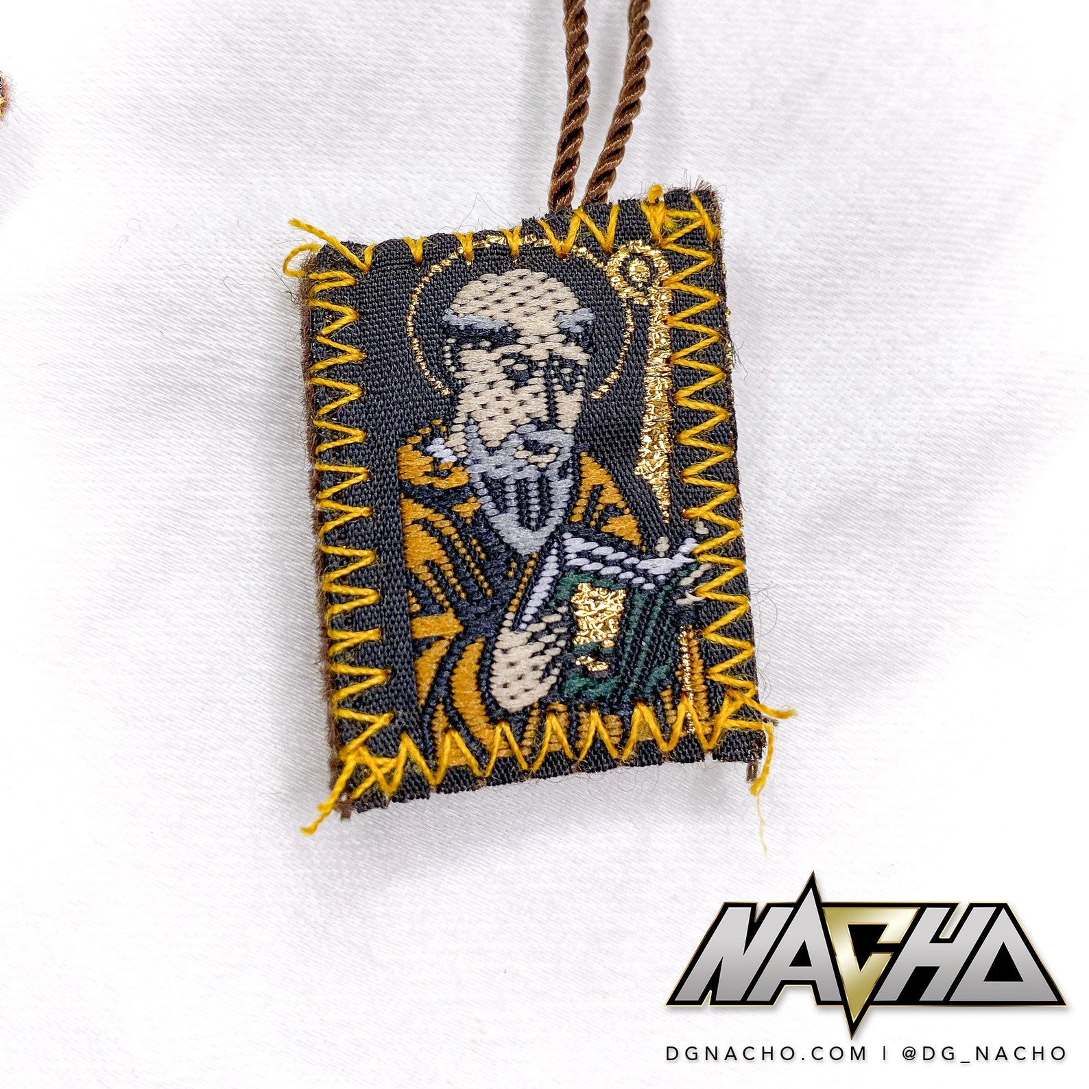 Escapulario De San Benito / Scapular of St. Benedict Necklace - Etsy