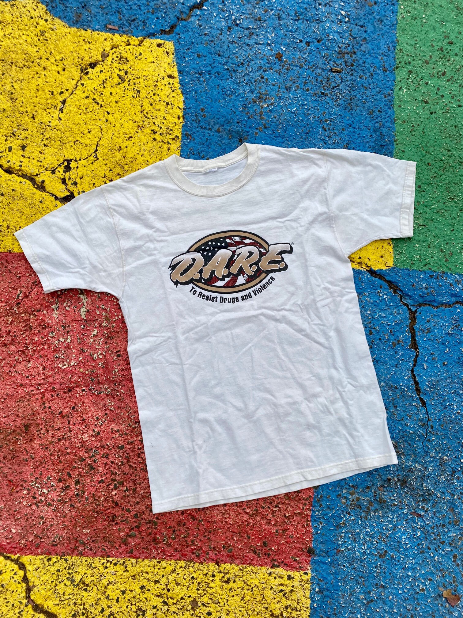 Vintage 90s 2000s Dare Drug Abuse Resistance Education American Flag ...