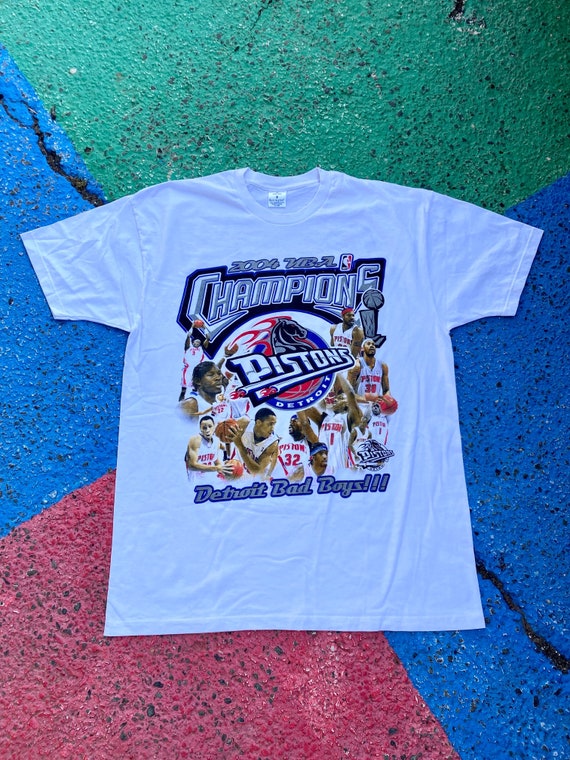 Vintage 2004 Detroit Pistons NBA Basketball Finals Ch… - Gem