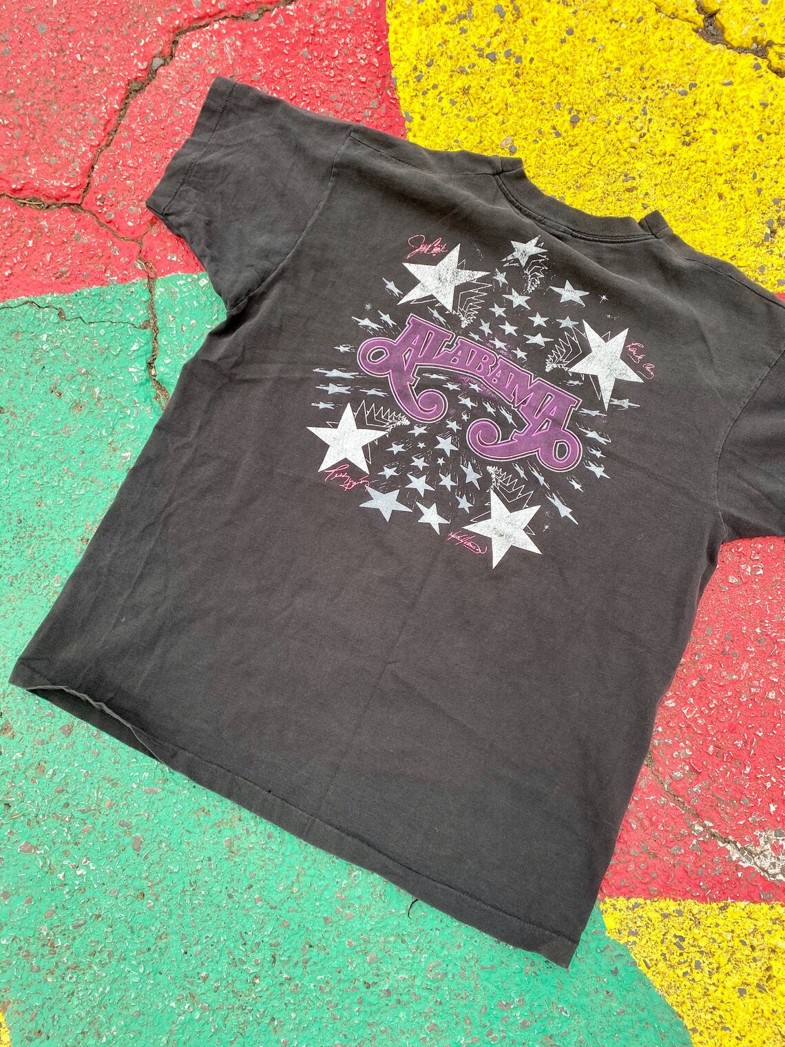 Vintage 1992 Alabama Band Tour Tee Richards Southern Graphic | Etsy